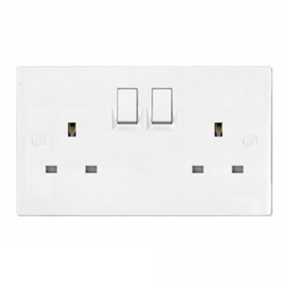 2 Gang Switch Socket 13 Amp | RS Marketing (M) Sdn. Bhd.